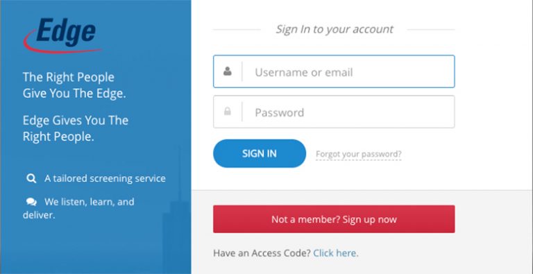 Client Login - Edge Information Management Florida