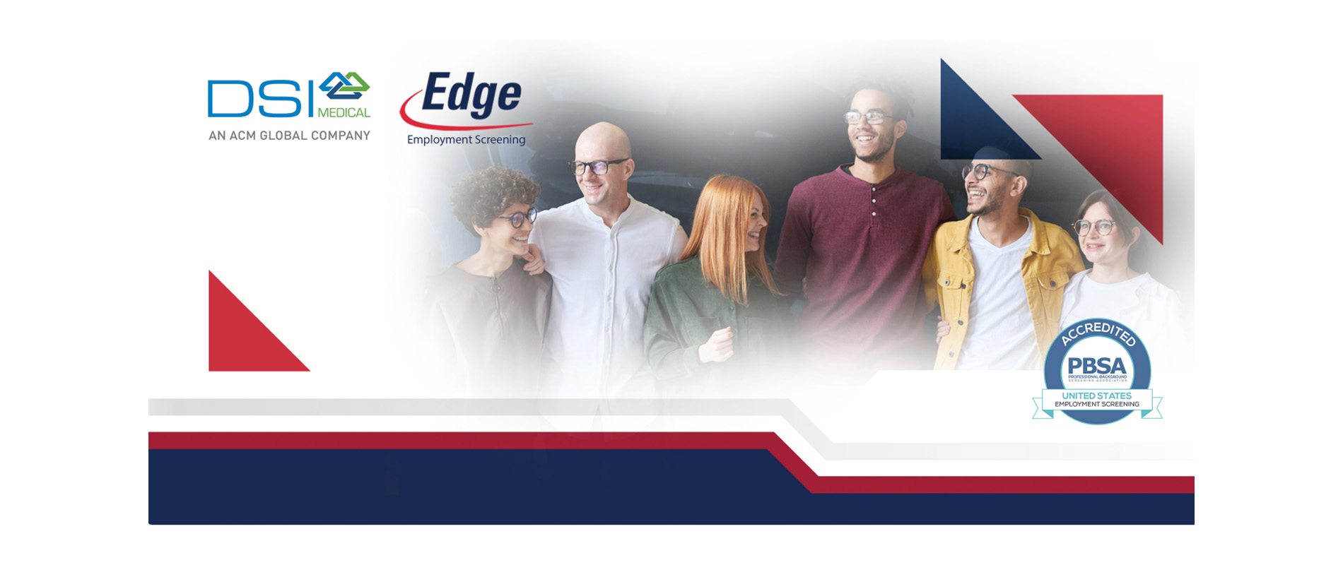 DSI Medical Partners with Edge Background Screening
